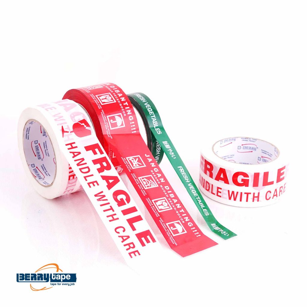 Jual BOPP Tape Print Custom - Berry Tape Indonesia